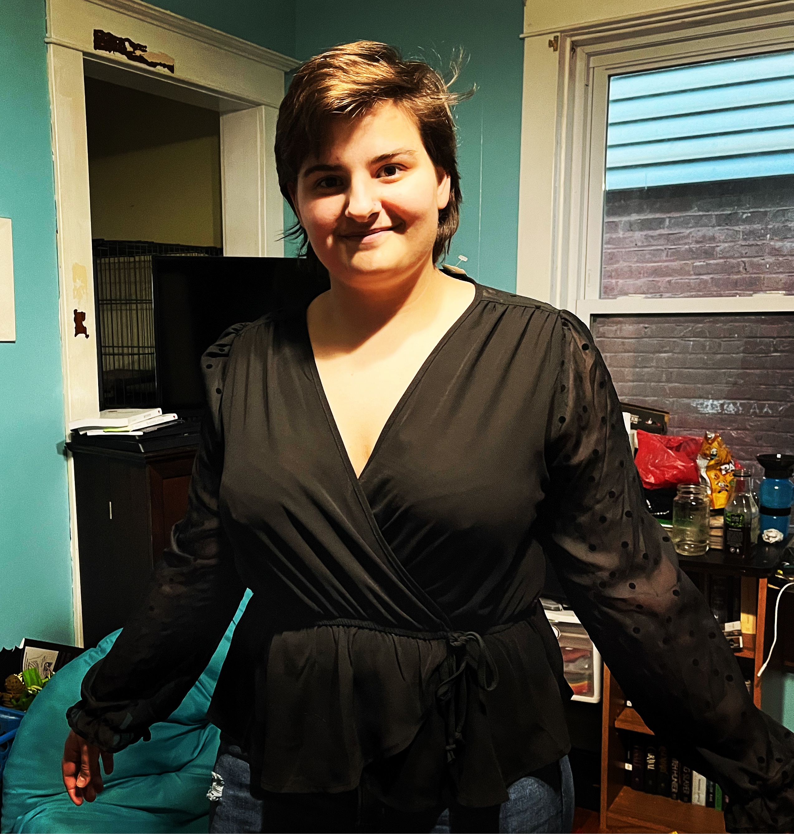 Anatomy of a sick day (and a really cute Stitch Fix Freestyle blouse ...