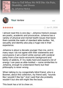 Thoughts raised by Johanna Hedva | Angel Ackerman